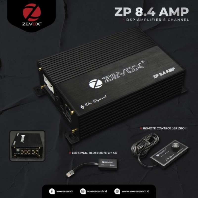 Jual Processor Dsp Zevox Zp 8.4 Amp By Vox + Modul Bluetooth + Kontroler Di Seller Gasta Depn ...
