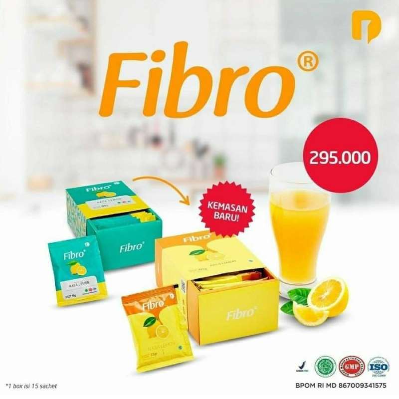Jual Fibro Lemon Fiber Minuman Serat Alami Original | Detoks Diet I 1 ...