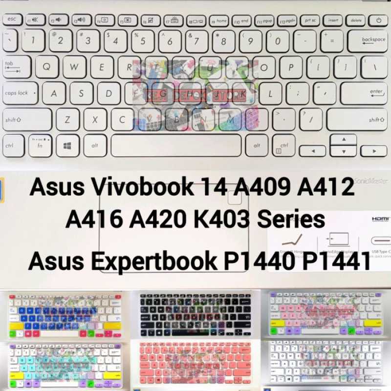 Jual KEYBOARD PROTECTOR ASUS VIVOBOOK 14 A416 A409 A412 A420 K403 X403 ...