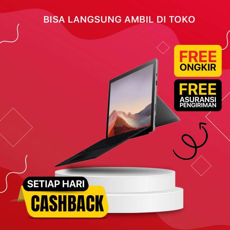 Jual Microsoft Surface Pro 7 i7 RAM 16GB 256GB 512GB SSD Black/Platinum ...