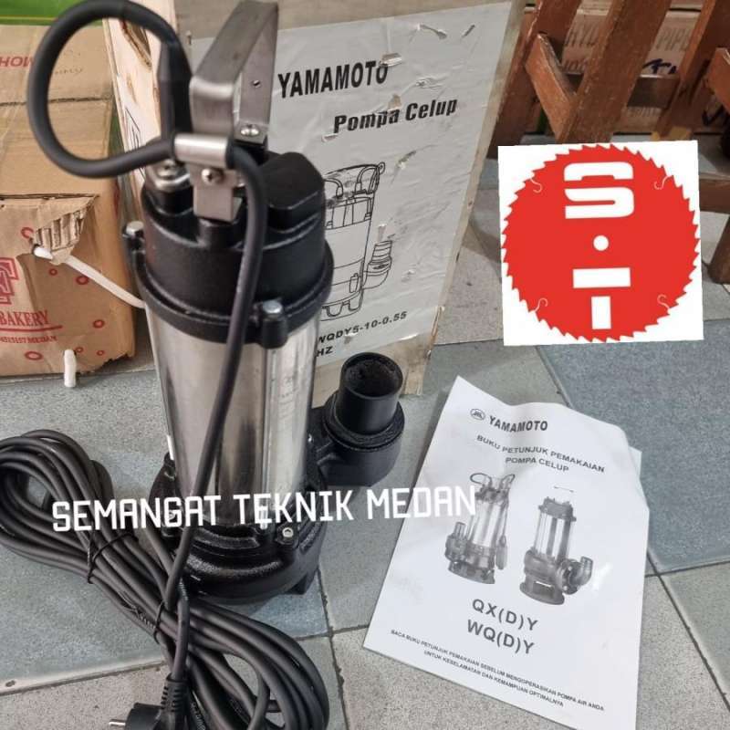 Jual Pompa Celup 2 Rendam Dalam Air Kolam Non Auto Tidak Otomatis ...