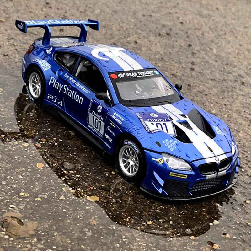 Jual DIECAST Miniatur MOBIL BMW RACING M6 GT3 1:32 bmw m6 gt3 warna ...