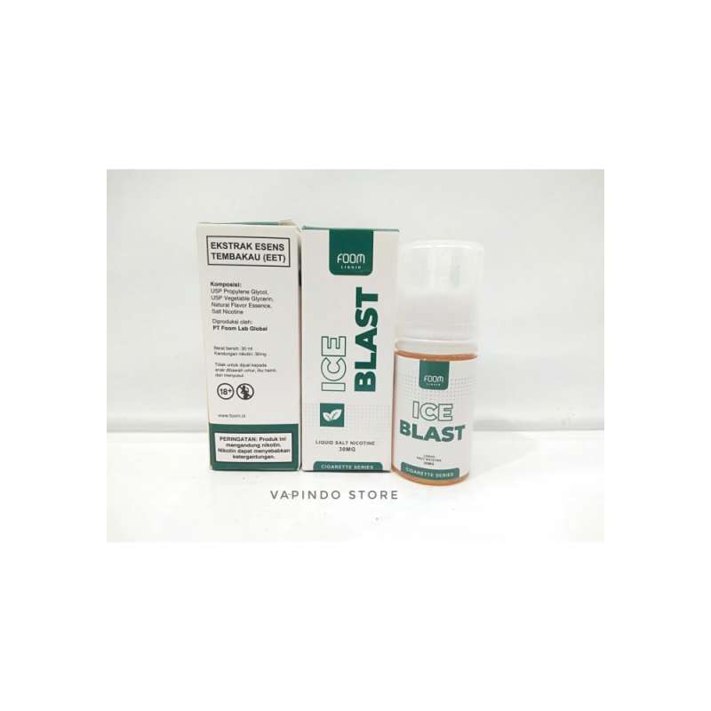 Jual Salt Foom Ice Blast Cigarette Series 30Ml Nic 30Mg Saltnic E ...