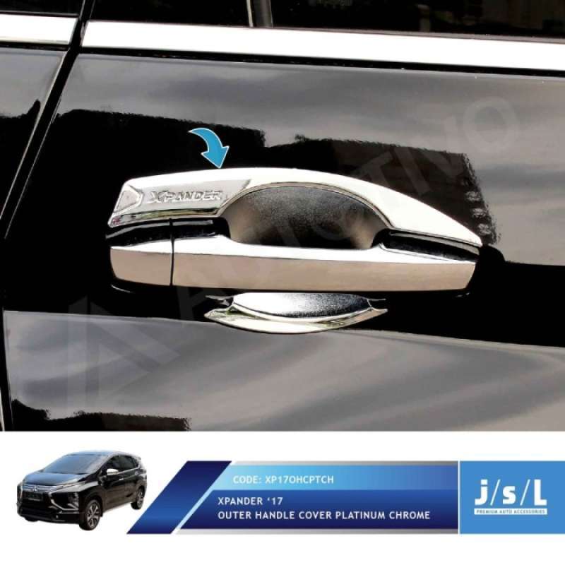 Promo JSL Outer Handle Cover Mangkok Pintu Platinum Chrome Xpander ...