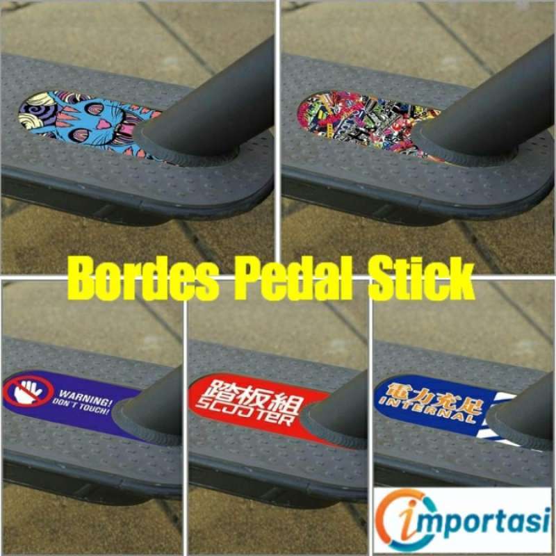 Promo Bordes Pedal Sticker Cover Xiaomi Mijia M365 Pro 1s Ninebot Max ...