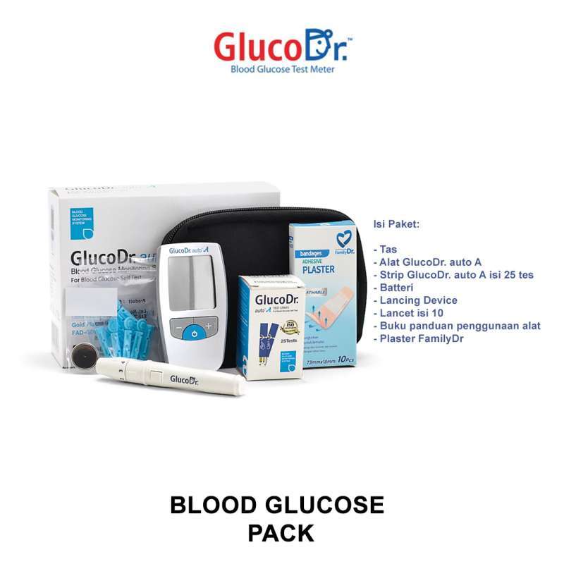 Promo ALAT TES GULA DARAH GLUCO DR AUTO AGM 4000 - BLOOD GLUCOSE ...