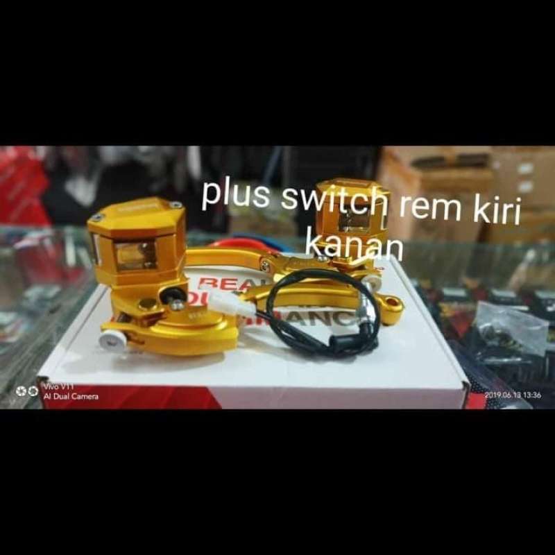 Jual Master Rem Brembo New Cnc plus Switch rem di Seller AUTOMODIF R ...