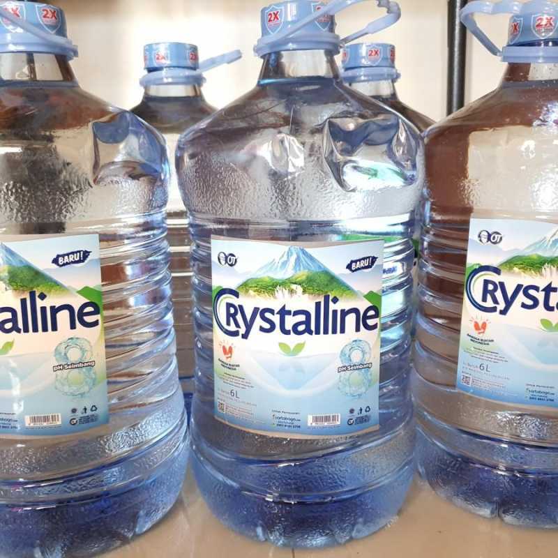 Jual Crystalline Air Mineral Mini Galon 6l Di Seller Kinagara Shop - Lengkong, Kab. Bandung | Blibli