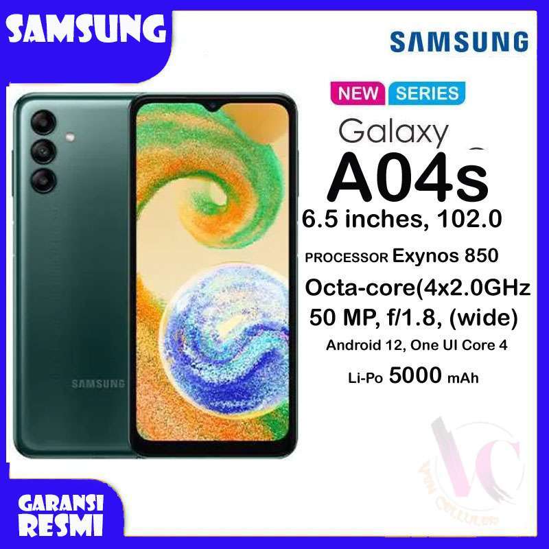 Promo Samsung Galaxy A04s Smartphone 4/64GB Diskon 11% di Seller gicellchy - Wijaya Kusuma, Kota ...
