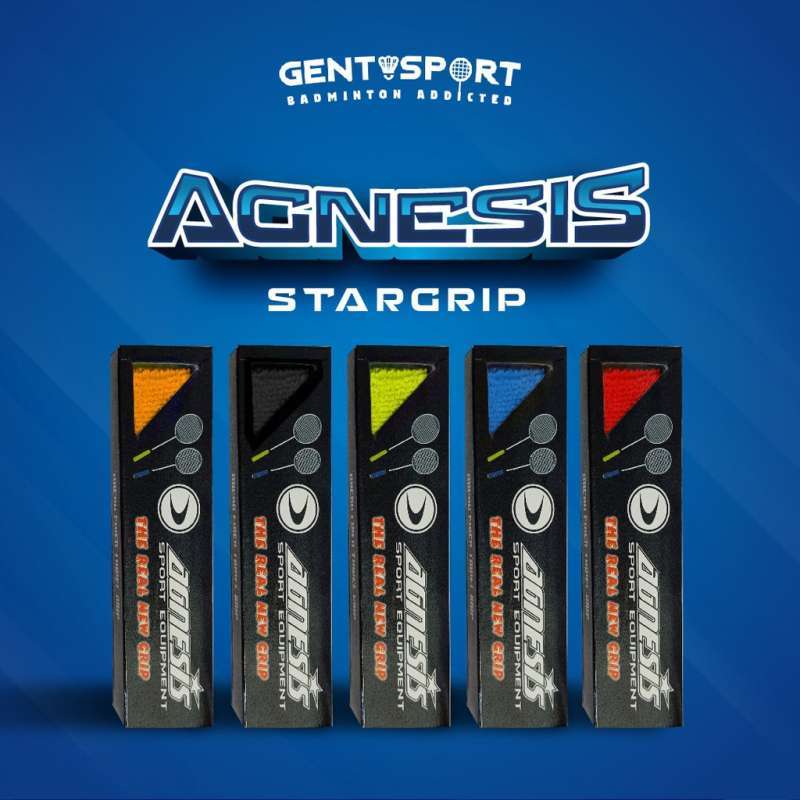 Jual AGNESIS GRIP / STAR GRIP KAIN BADMINTON ORIGINAL di Seller Genta ...