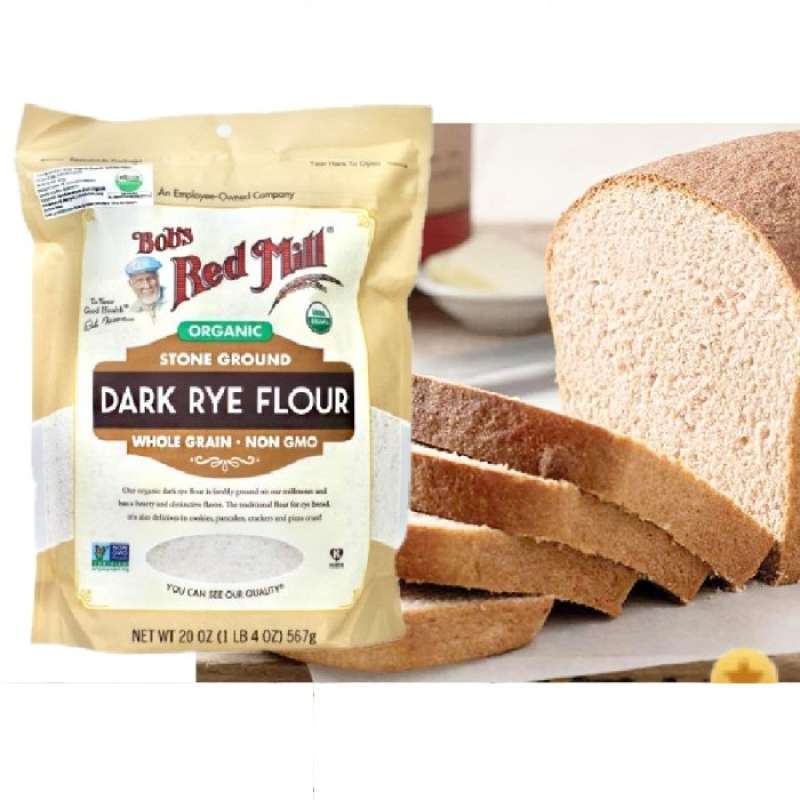 Promo Brm Bob Red Mills Dark Eye Flour Whole Grain 567Gr Tepung Gandum ...