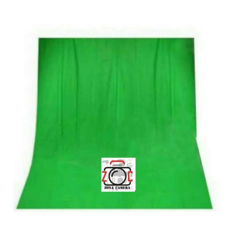Promo Background Greenscreen 3X6M Kain Antilecek Backdrop 3 X 6M 3M X ...