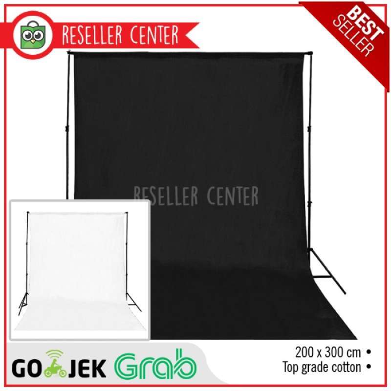 Promo Backdrop Studio Fotografi 200 X 300 Cm / Background Foto Studio ...