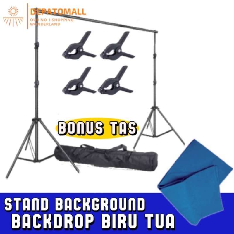 Promo Stand Background 3 Meter Bracket Green Screen Tiang Backdrop 10 ...