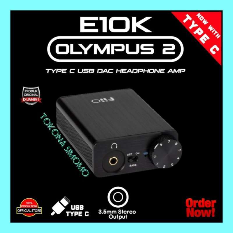 Jual FIIO E10K OLYMPUS 2 USB DAC Headphone Amplifier Original di Seller ...