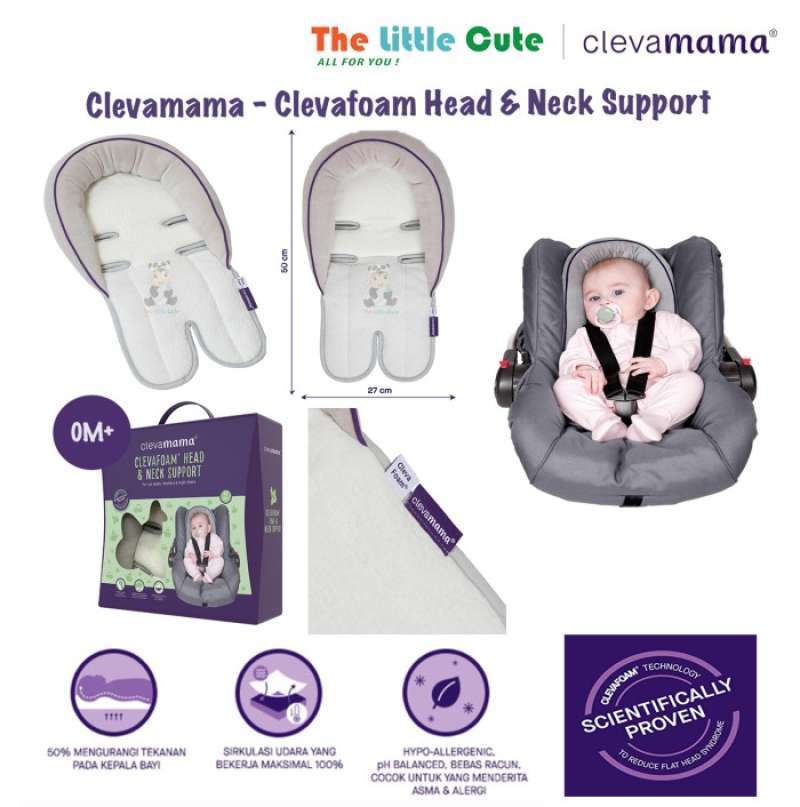 Promo Clevamama Clevafoam Head & Neck Support Diskon 2% di Seller Aissy ...