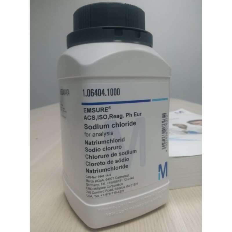 Jual Merck 106404.1000 Natrium Klorida/ Sodium Chloride Cap. 1 Kg Di Seller Ella Store ...