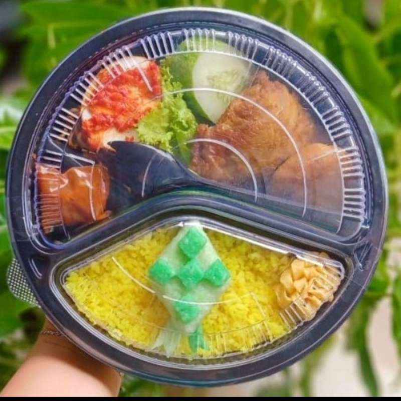 Jual DISKONNN Mika Bento PB 2in1 plus sendok/Tray Bento Sekat/ Lunch ...