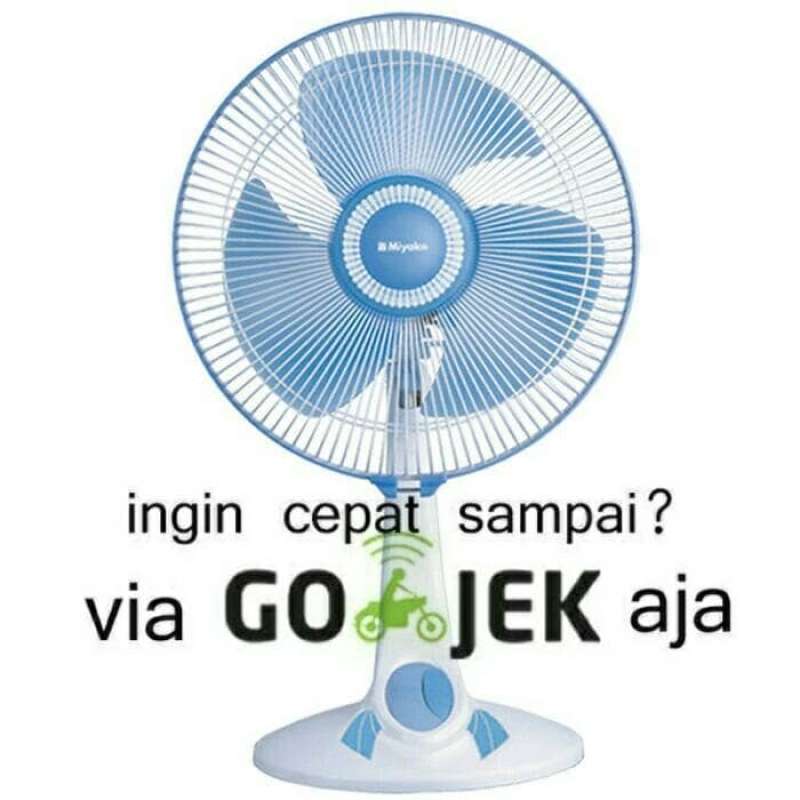 Jual Miyako KAD-1227 Kipas Angin Meja+Dinding 12 /Desk Fan Miyako di ...
