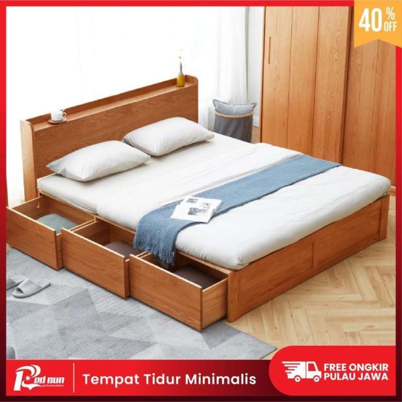 Jual dipan laci / dipan tempat tidur laci / tempat tidur laci / divan ...