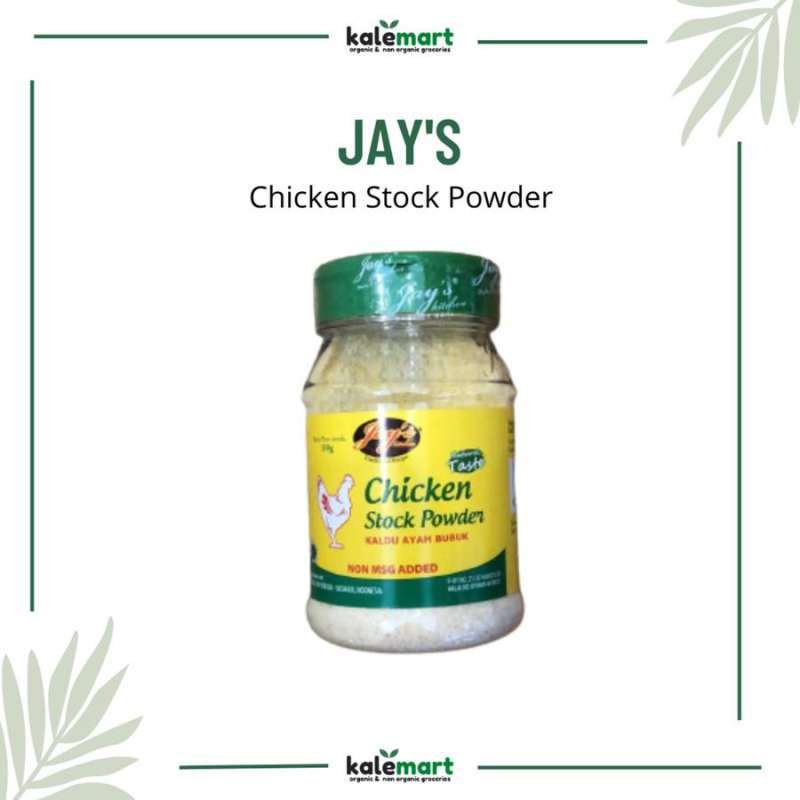 Jual JAYS CHICKEN BEEF STOCK POWDER di Seller Kalemart Organic & Non ...