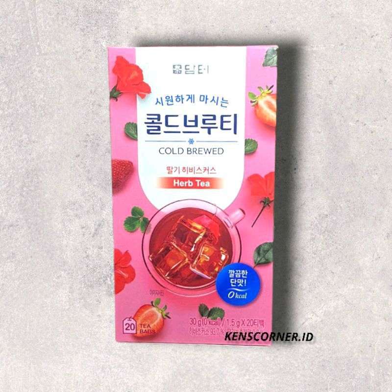 Jual Damtuh Cold Brewed Herb / Strawberry Hibiscus Tea / Teh Rasa ...