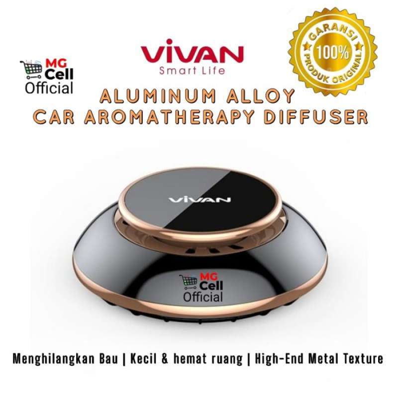 Promo VIVAN VCX01 Lifting Push Type Car Aroma Difuser Holder - Original ...