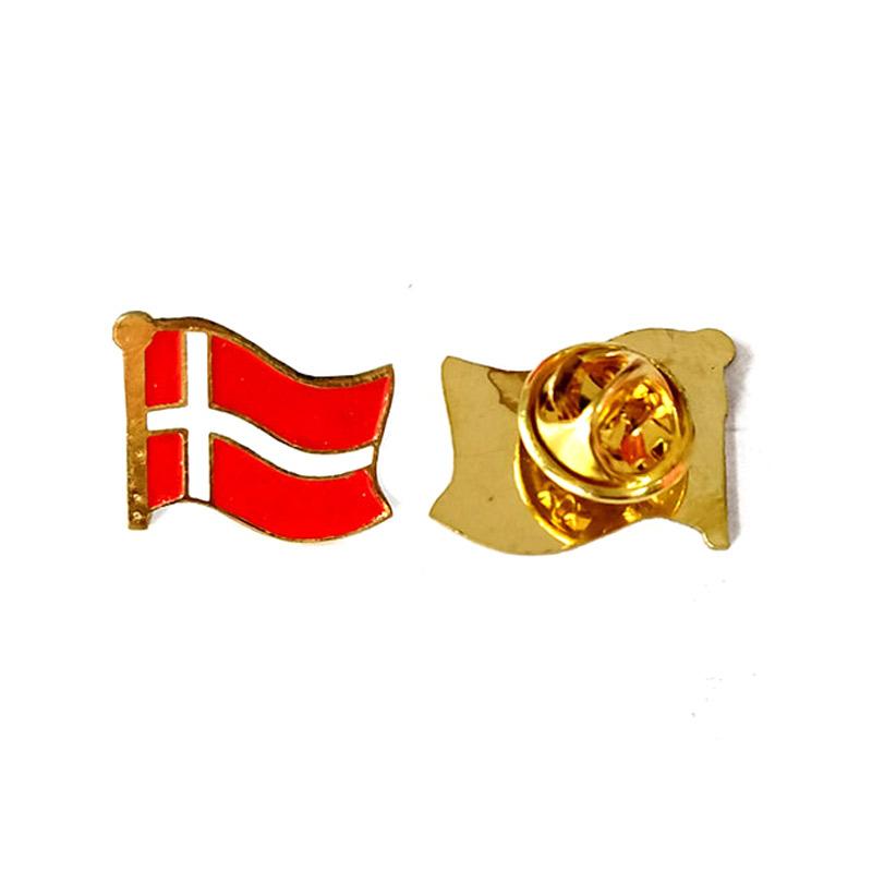 Jual Pin Bendera Denmark - Flag Pin Denmark [2 Pcs] di Seller ...