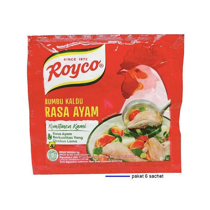 Jual Royco Ayam Sachet 1 Renceng (12 Sachet) Di Seller Rb - Tembung ...