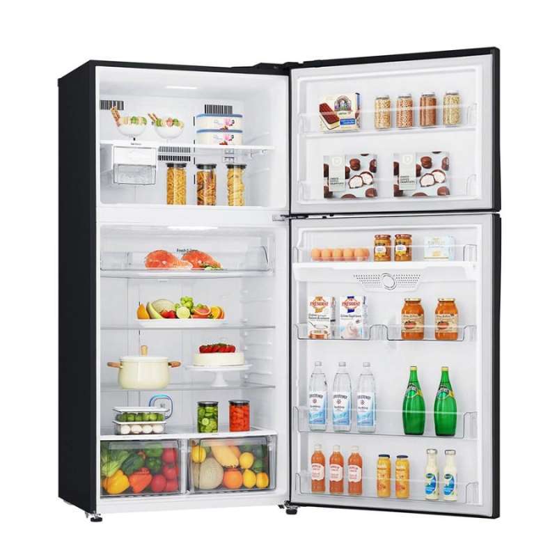 Jual LG Kulkas 2 Pintu Inverter Linear Compressor dengan WiFi GR-H802 ...