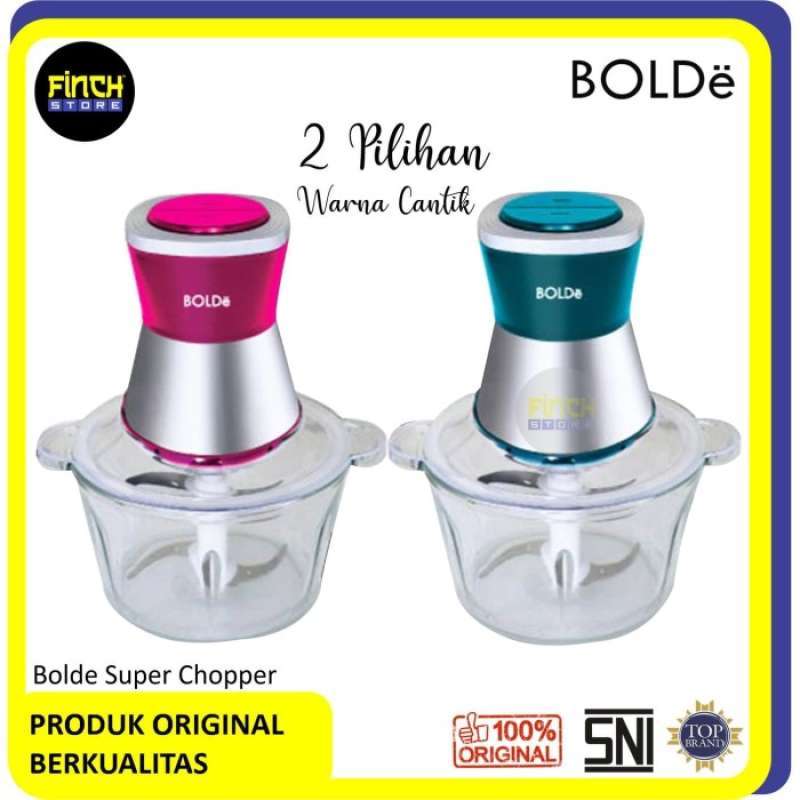 Promo Bolde Super Chopper Pemotong Daging Dan Biji-bijian - Biru - Biru Diskon 14% Di Seller Ms ...