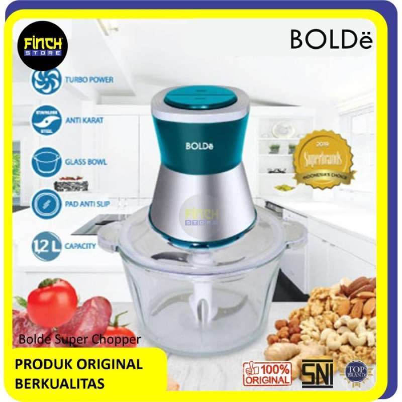 Promo Bolde Super Chopper Pemotong Daging Dan Biji-bijian - Biru - Biru ...