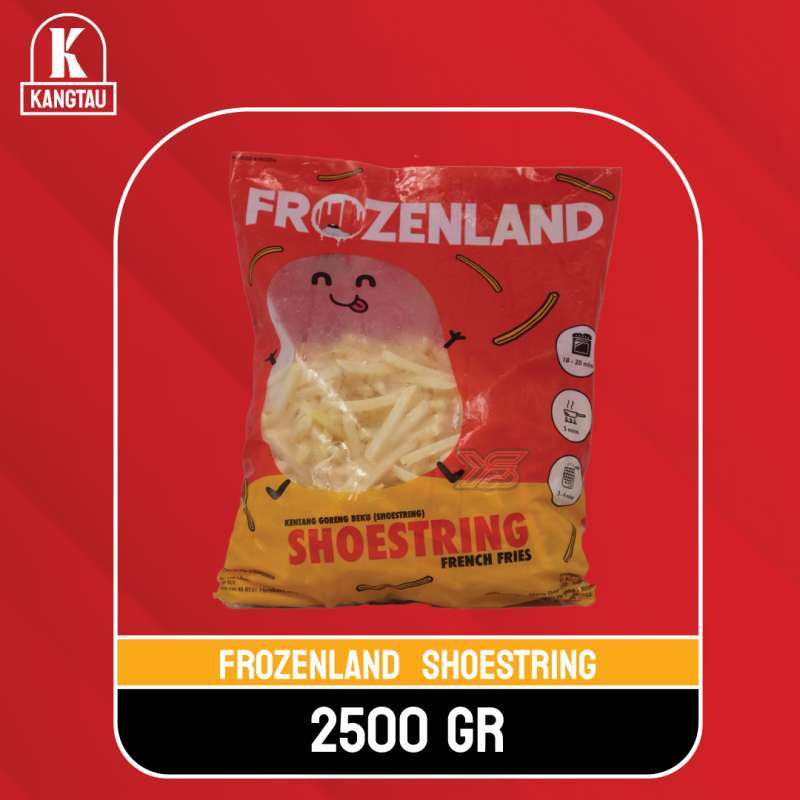 Jual Kentang Frozenland Shoestring 2,5 Kg Di Seller Kangtau Store ...