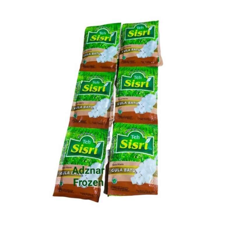 Jual teh sisri gula batu 10 sachet di Seller ADZNAR FROZEN - Kota Medan ...