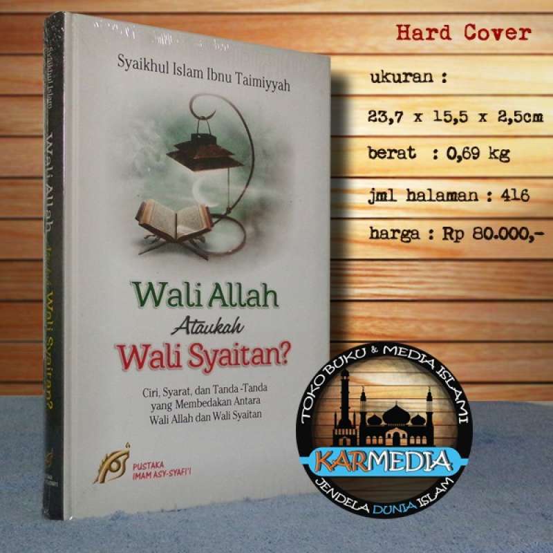 Promo Wali Allah Ataukah Wali Syaitan - Pustaka Imam Asy Syafii - Karmedia Diskon 8% di Seller ...