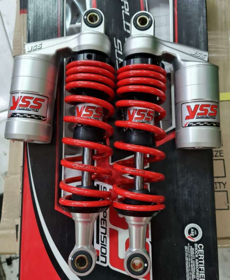 Jual Shockbreaker Shock Yss Rc Yamaha 280mm Tabung Red Silver Di Seller ...