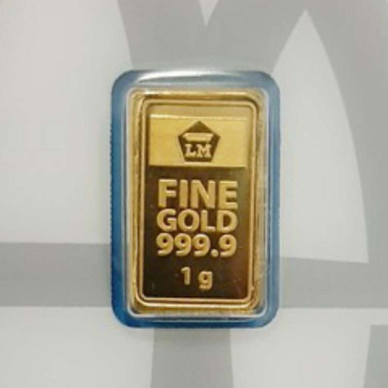 Jual Antam 1 gram Logam Mulia Emas Gold 24k 1gr Sertifikat LM Investasi ...
