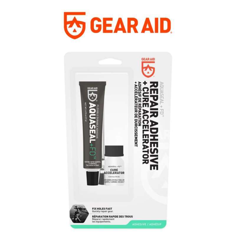 Jual GEAR AID Aquaseal FD Repair Adhesive and Cure Accelerator di ...