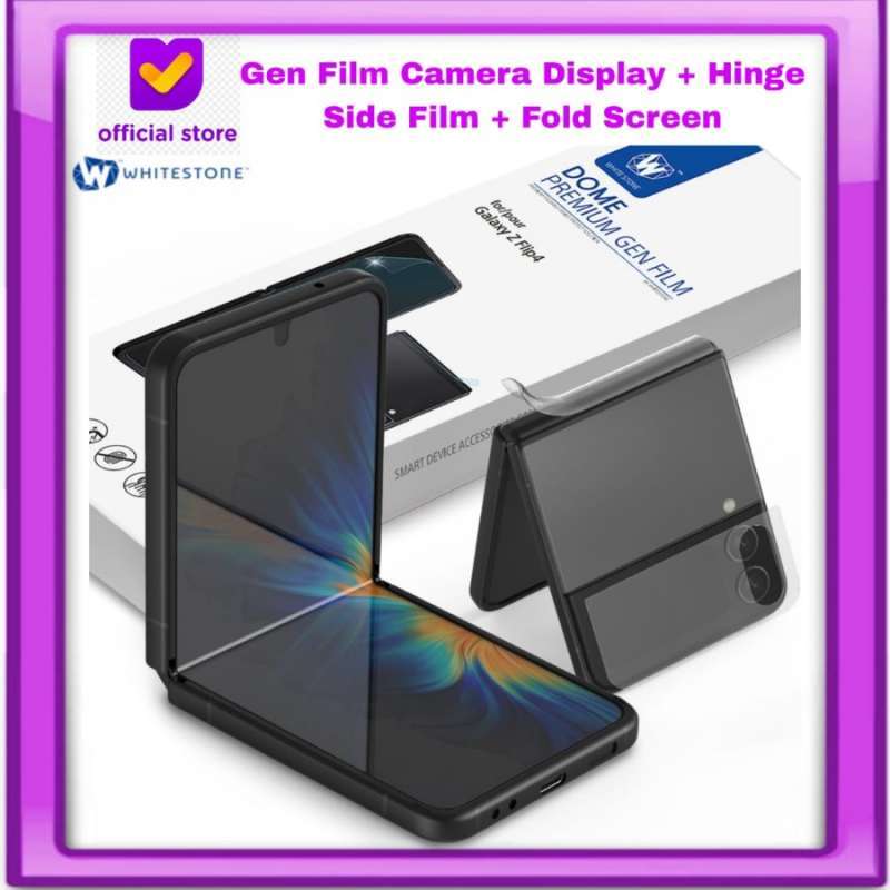 Jual Whitestone Dome Premium Gen Film Screen Protector Samsung Z Flip 4 ...