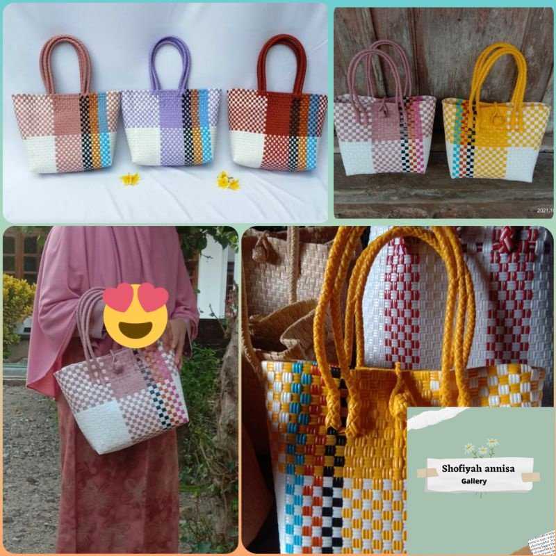 Promo Tas Anyam Jali Premium Tali dua, Tas Anyam Jali Ponorogo Diskon ...