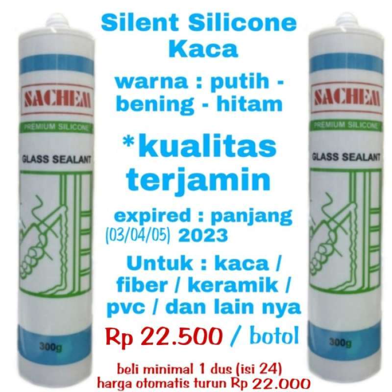Promo Sealent Putih Handeru/Silent Putih Murah/ Sealent/ Silen Diskon ...