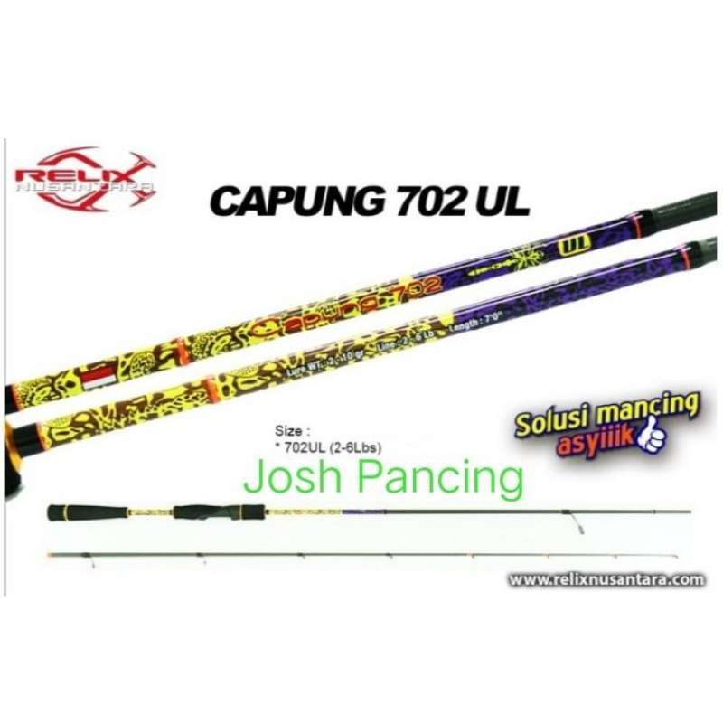 Jual Joran Capung 702 Se Spesial Edition Gen 2 Relix Nusantara Ul Rod ...