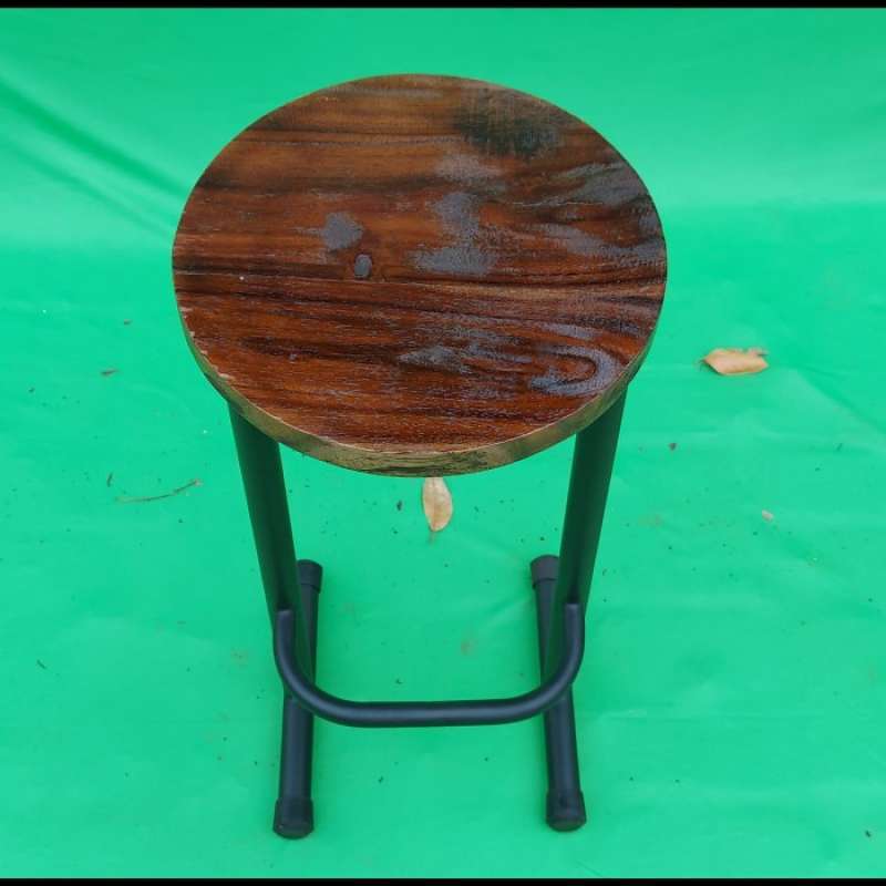 Jual Bangku Bar Kursi Bar Industrial Furniture Interior Ebony Bar Stool ...