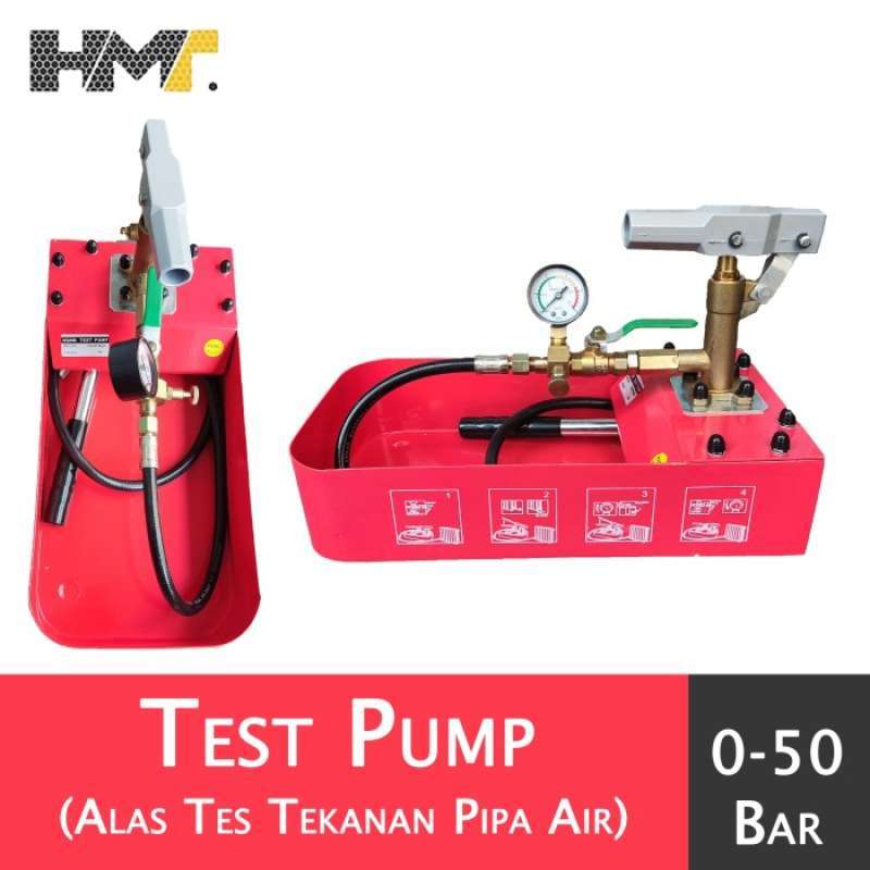Promo Sands Hydraulic Pressure Test Pump 50 Bar / Alat Tes Tekanan Pipa ...