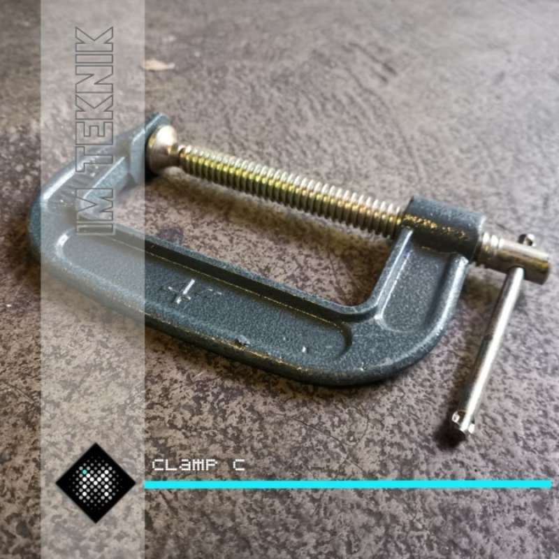 Promo Klem C Alat Penjepit. Press Kayu 4 Inch - Clamp Pres Sepatu 4 ...