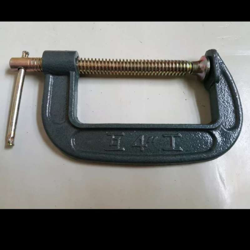 Promo Klem C Alat Penjepit. Press Kayu 4 Inch - Clamp Pres Sepatu 4 ...