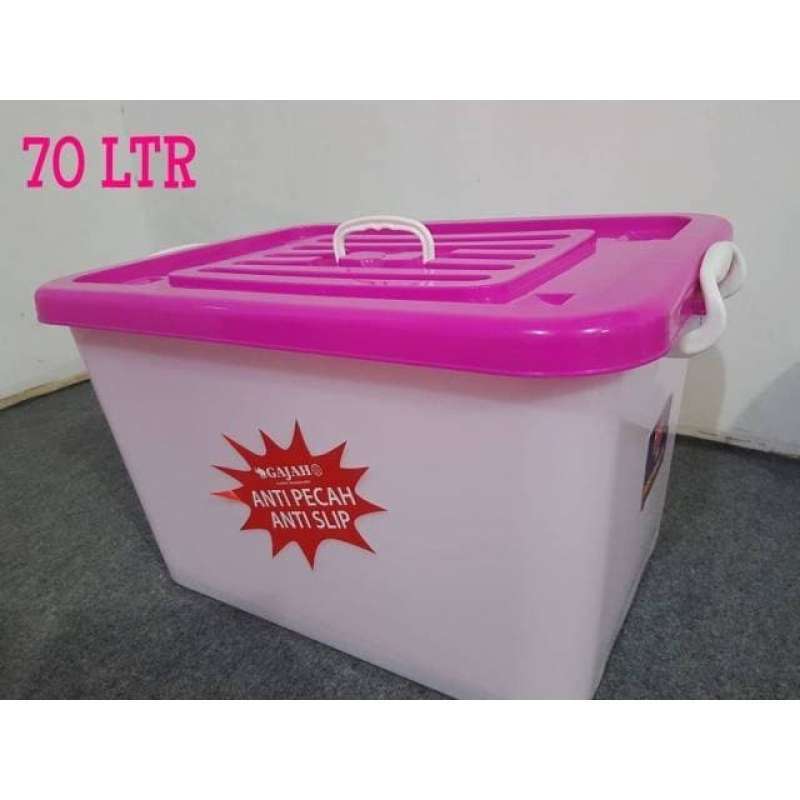 Promo Box Container / Kotak Kontainer Plastik Serbaguna 70L GOJEK ONLY ...