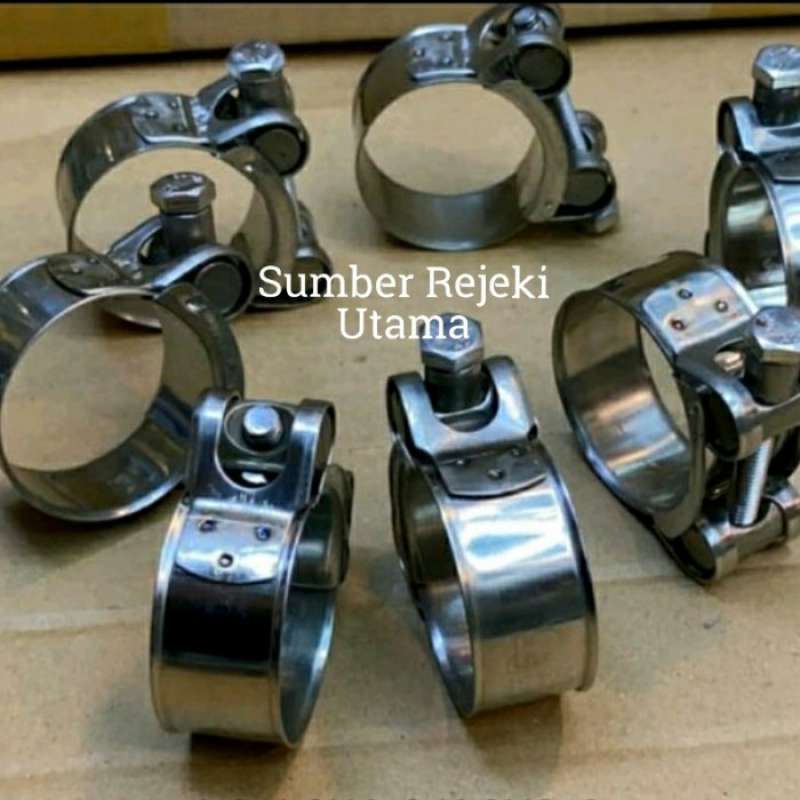 Promo Klem Superior Stainless Ss 304 / Hose Clamp Heavy Duty 17 - 19 ...