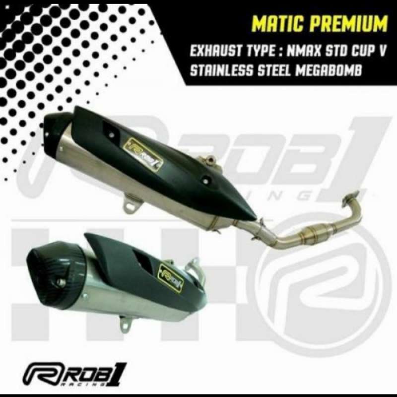 Jual Knalpot Rob1 Original Rob 1 Nmax New 2020 2021 2022 Original Rob 1 ...