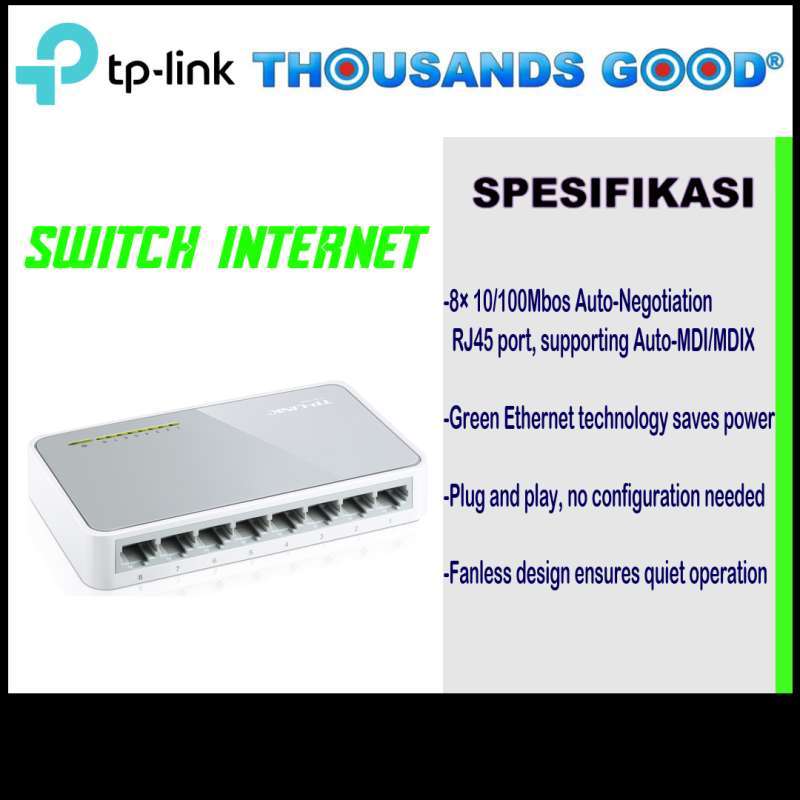 Jual Switch Hub 8 Port Tp Link Wn725n Di Seller Thousands Good - Lubuk ...